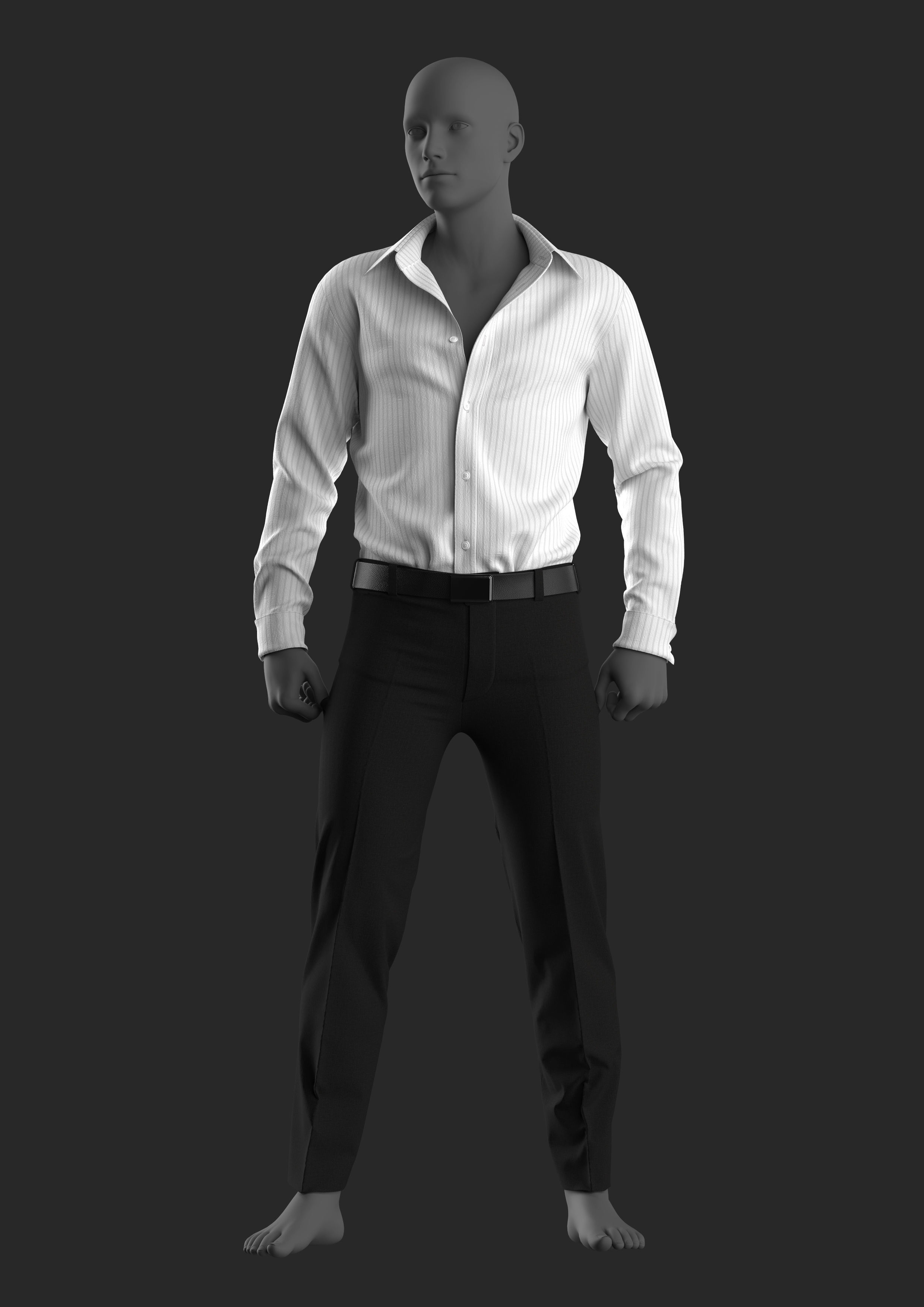 Mens Outfit 25 - Marvelous Designer 3D model | CGTrader
