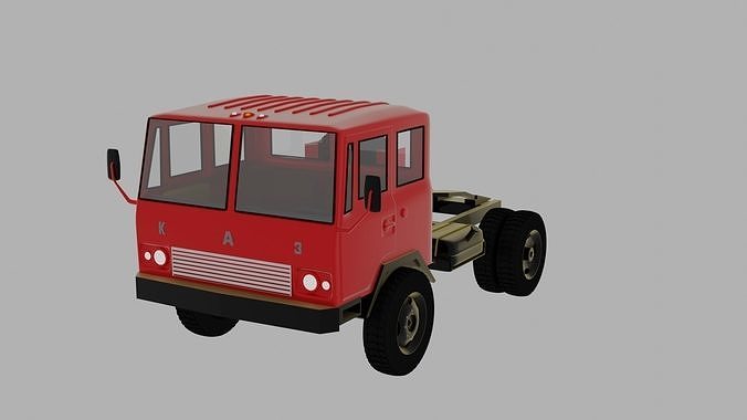 KAZ-608 Kolhida free 3D model | CGTrader