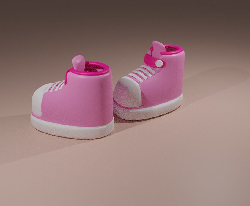 Cartoon Shoes 3D model free VR / AR / low-poly 3D model | CGTrader