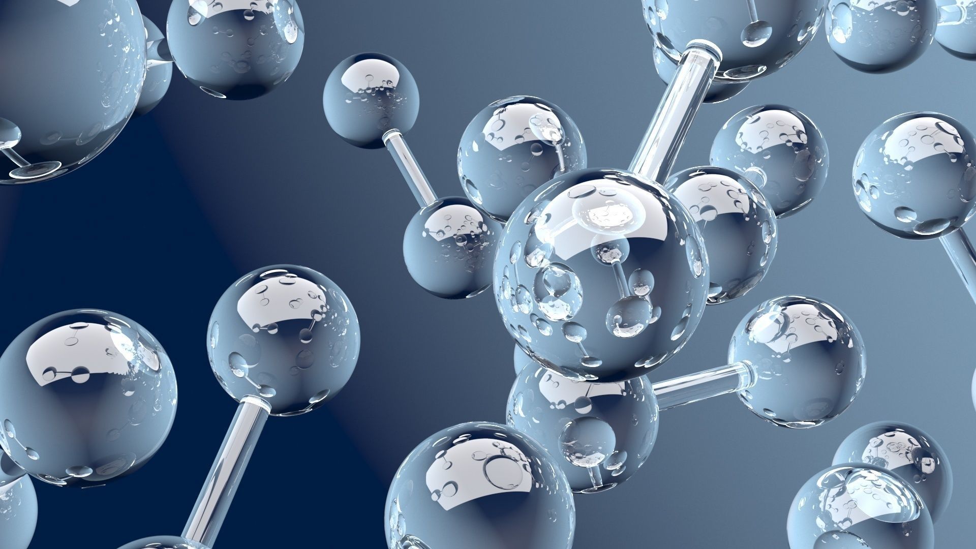 Hydrogen 3D model | CGTrader