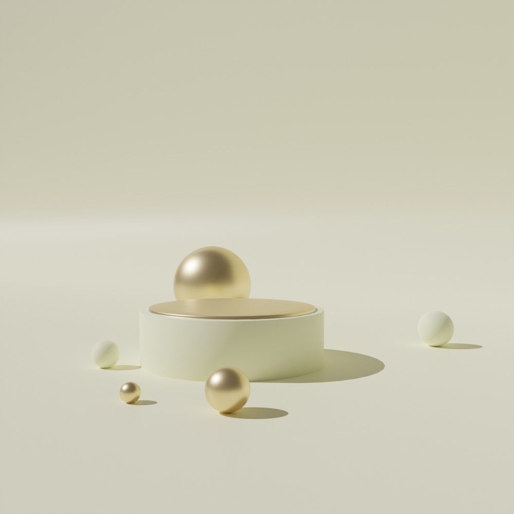 Free minimal podium for product presentation free 3D model | CGTrader