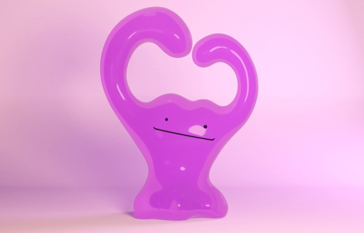 Valentines Day Ditto 3D Print free 3D model 3D printable | CGTrader