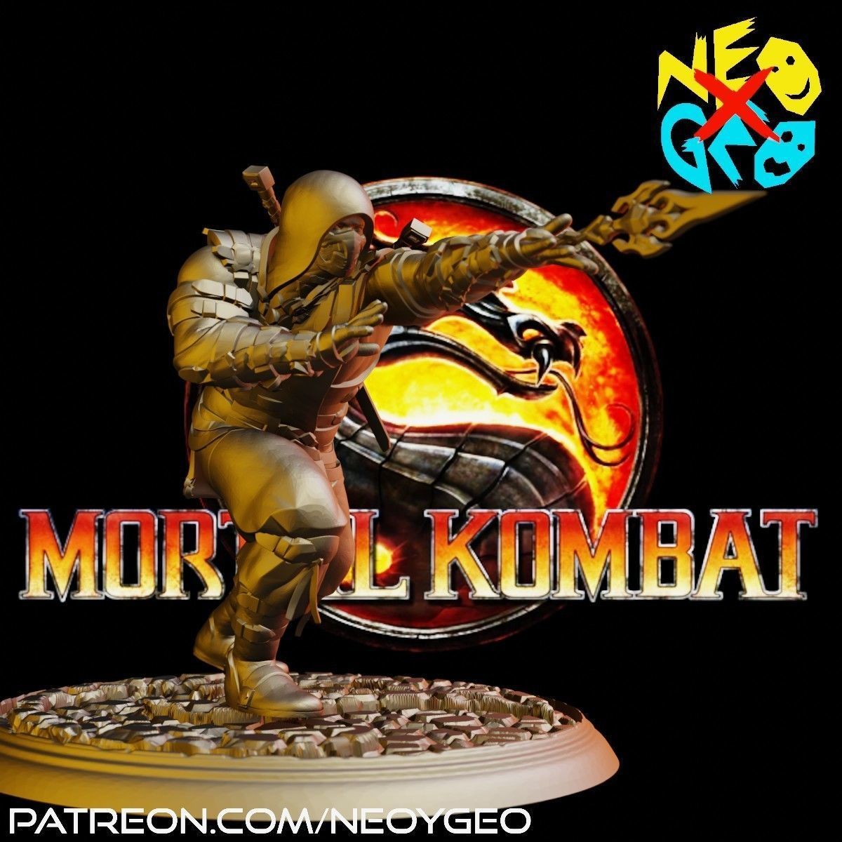SCORPION - MORTAL KOMBAT free 3D model 3D printable | CGTrader