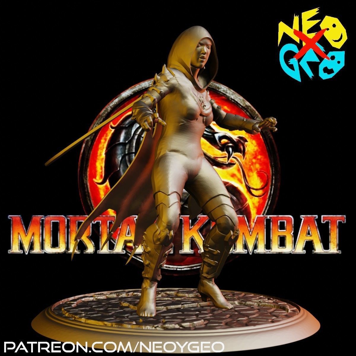 DVORAH - MORTAL KOMBAT 3D model 3D printable | CGTrader