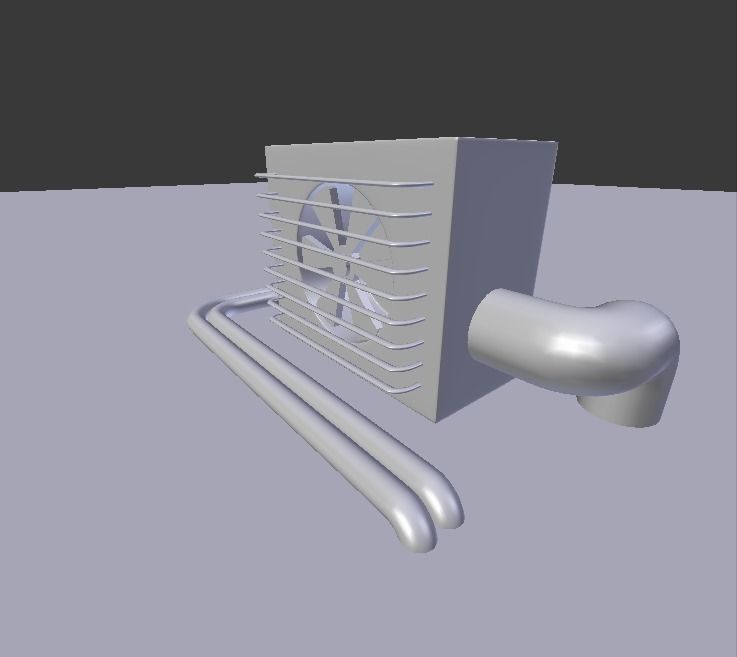 Air Conditioner free 3D model | CGTrader