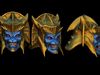 power rangers Goldar head 3D model | CGTrader