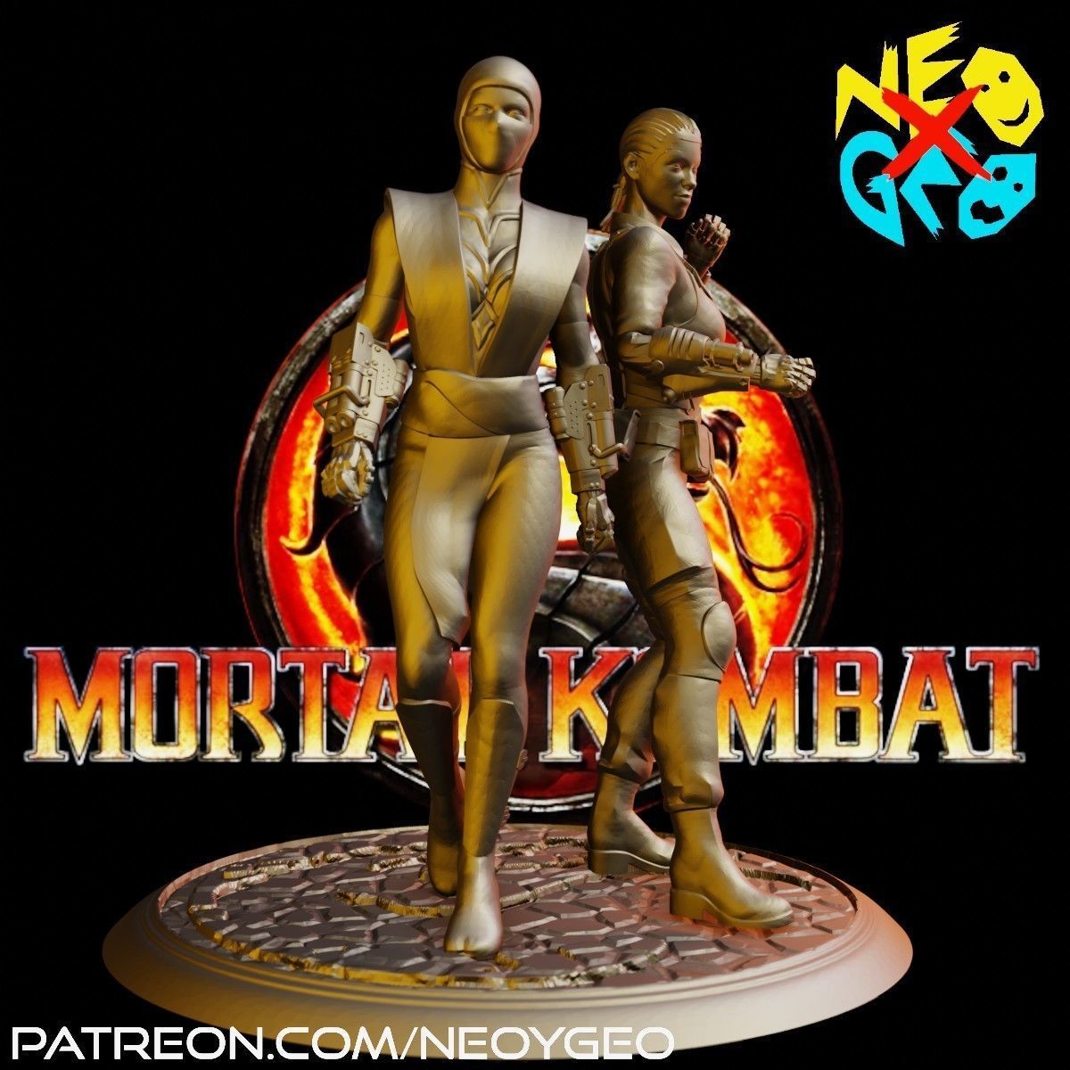 JACQUI BRIGGS - MORTAL KOMBAT free 3D model 3D printable | CGTrader