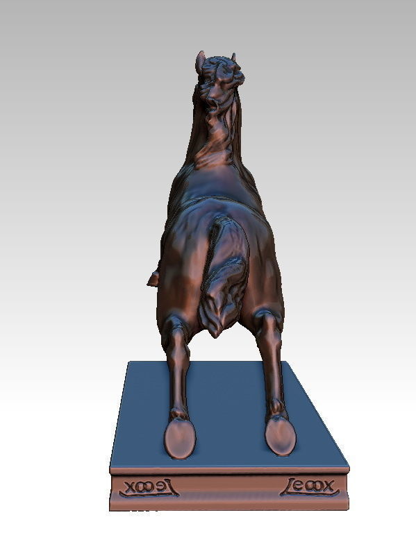 Running horse Cavallo in corsa 3d print ready 3D model 3D printable ...