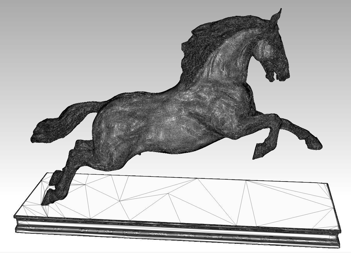 Running horse Cavallo in corsa 3d print ready 3D model 3D printable ...