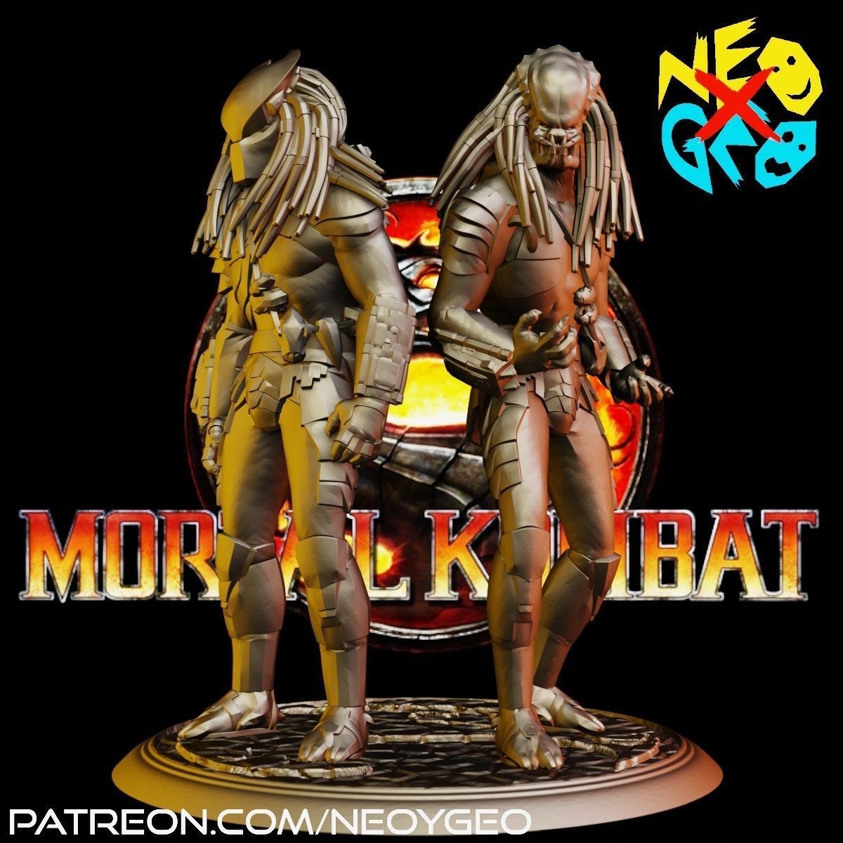 PREDATOR - MORTAL KOMBAT 3D model 3D printable | CGTrader