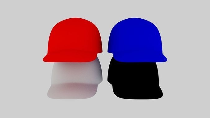 3D model Baseball Caps 3D Models VR / AR / low-poly | CGTrader