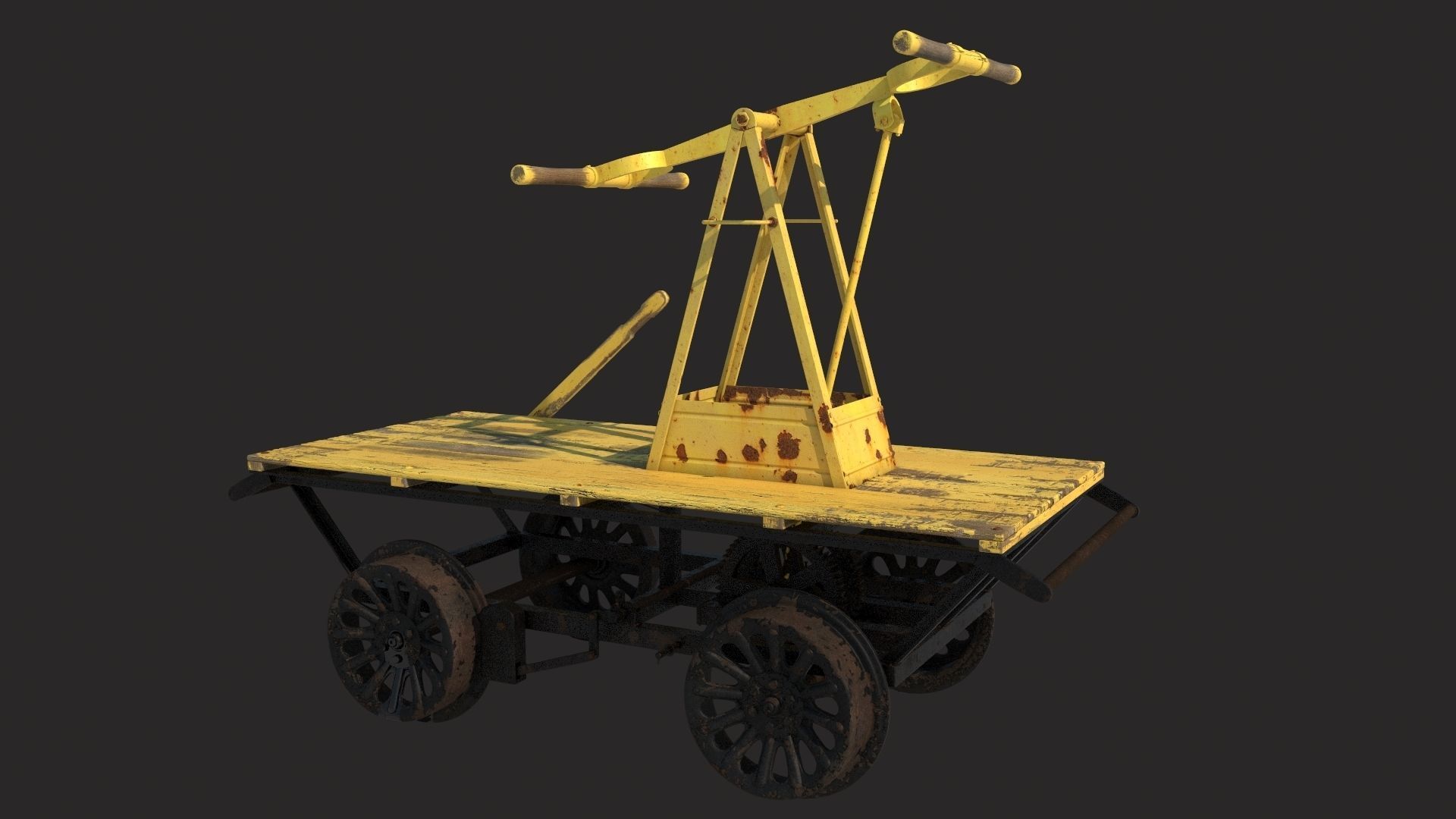 Pump Trolley 3D model | CGTrader