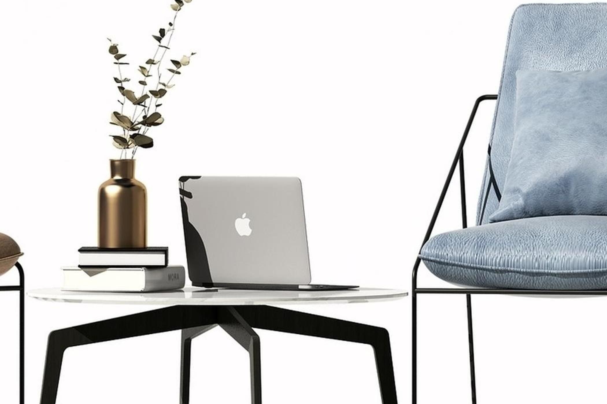 casual Modern chair table and 3D model | CGTrader