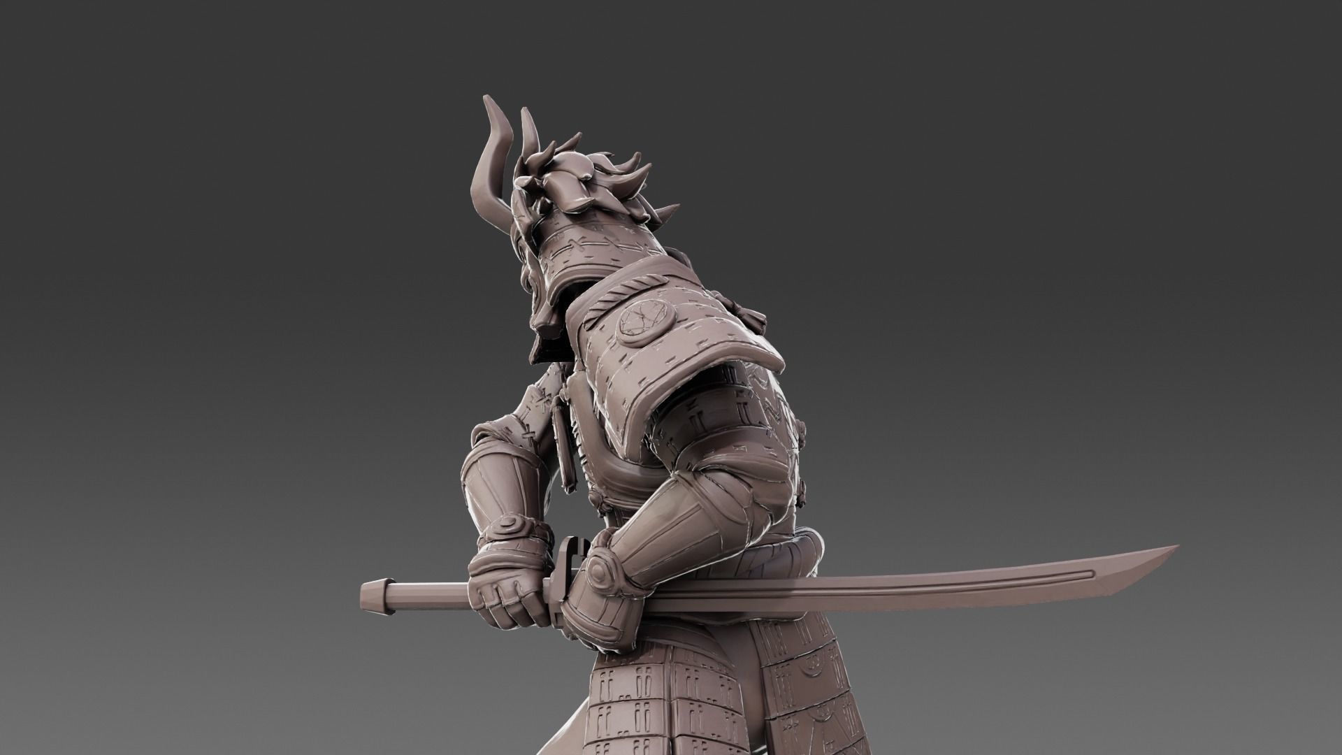 Shogun For 3D print 3D model 3D printable | CGTrader
