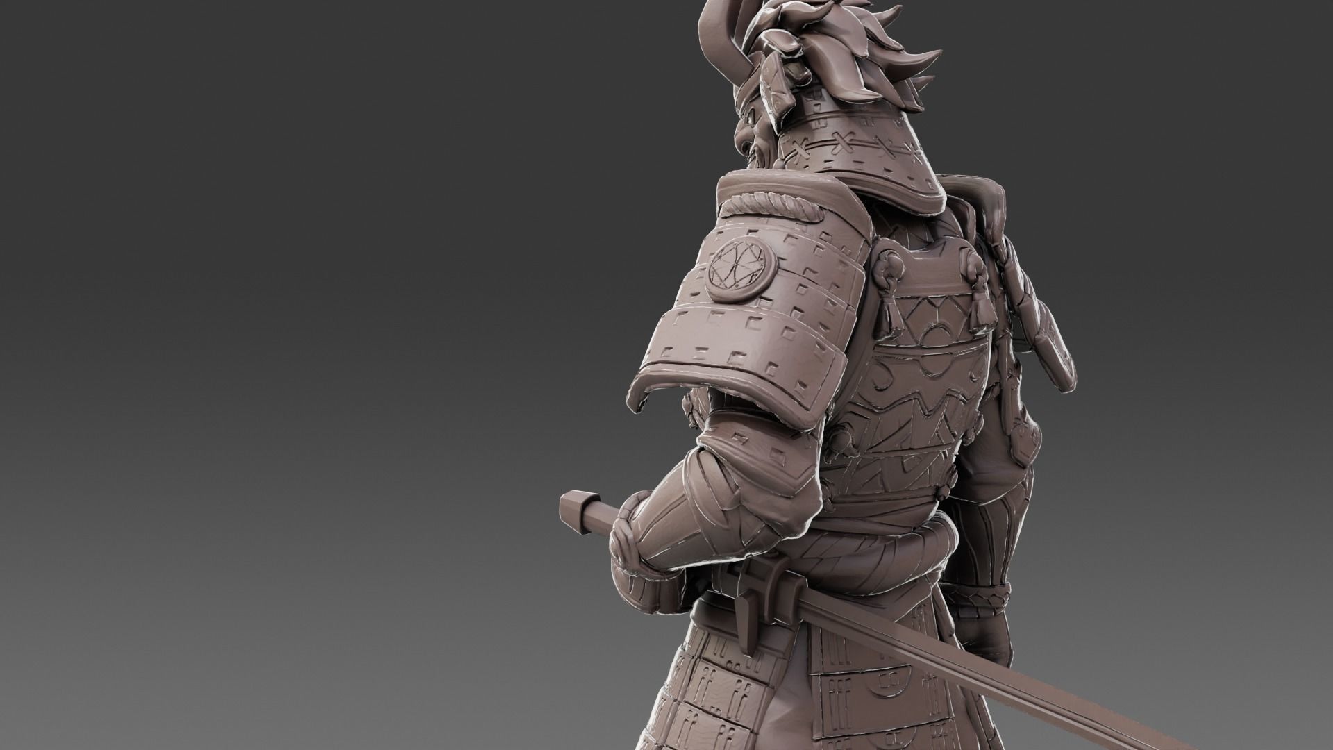 Shogun For 3D print 3D model 3D printable | CGTrader