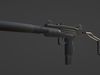 3D model Mini UZI Suppressed Model VR / AR / low-poly | CGTrader