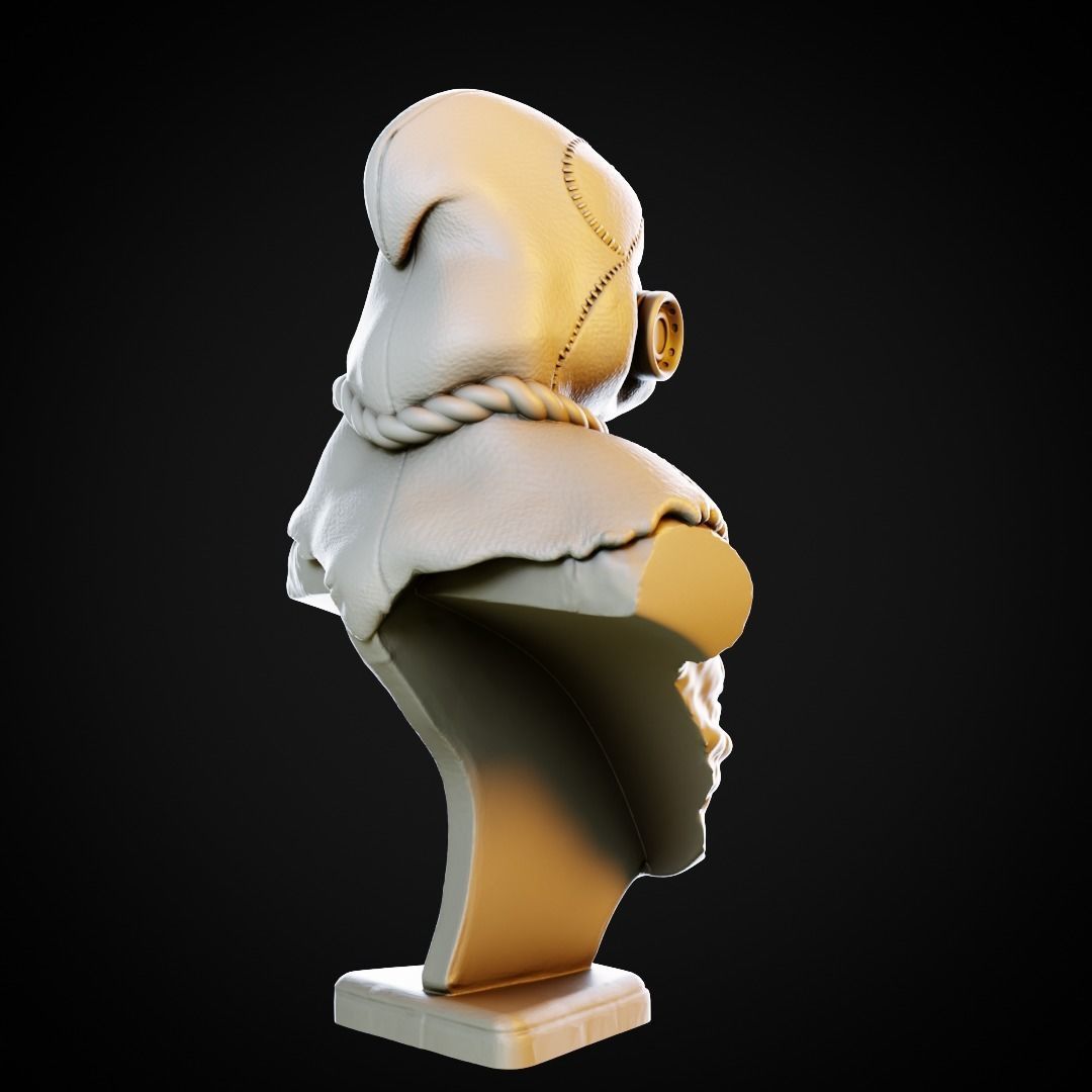 Scarecrow - Batman Arkham 3D model 3D printable | CGTrader