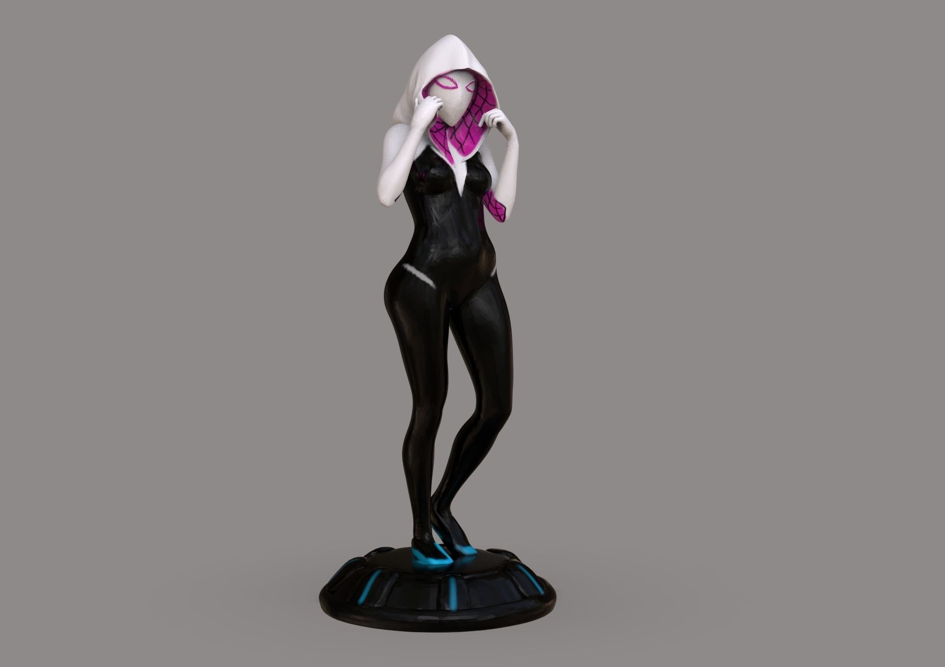 Gwen Stacy Figurine 3d Model 3d Printable Cgtrader