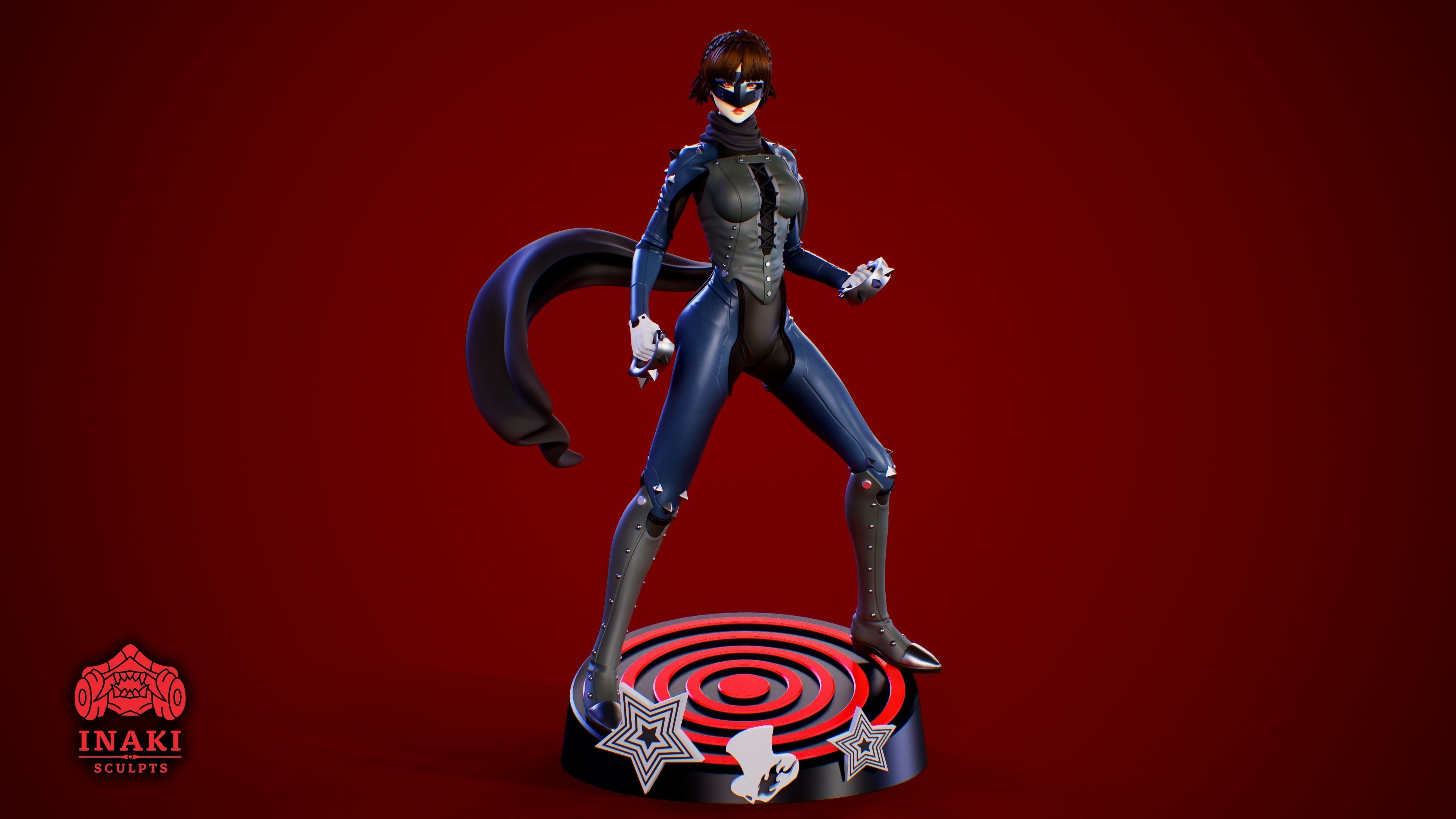 Makoto Niijima - Persona 5 3D model 3D printable | CGTrader