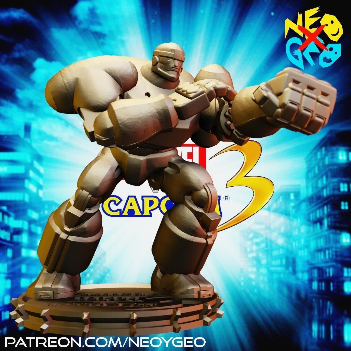SENTINEL - MARVEL VS CAPCOM 3 3D model 3D printable | CGTrader