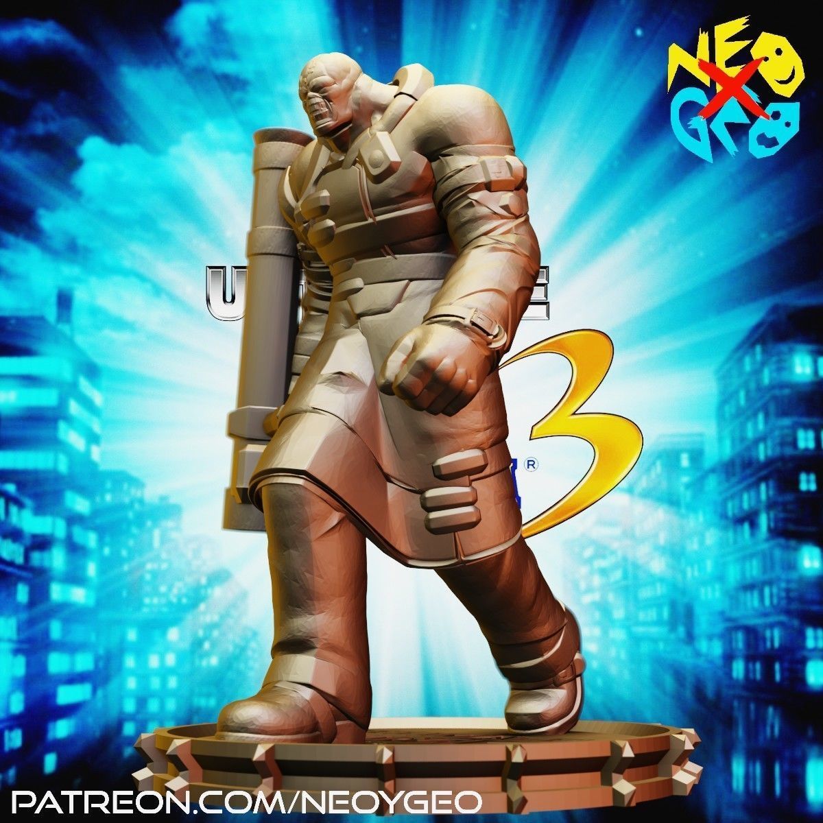 NEMESIS T TYPE - MARVEL VS CAPCOM 3 - RESIDENT EVIL 3D model 3D ...
