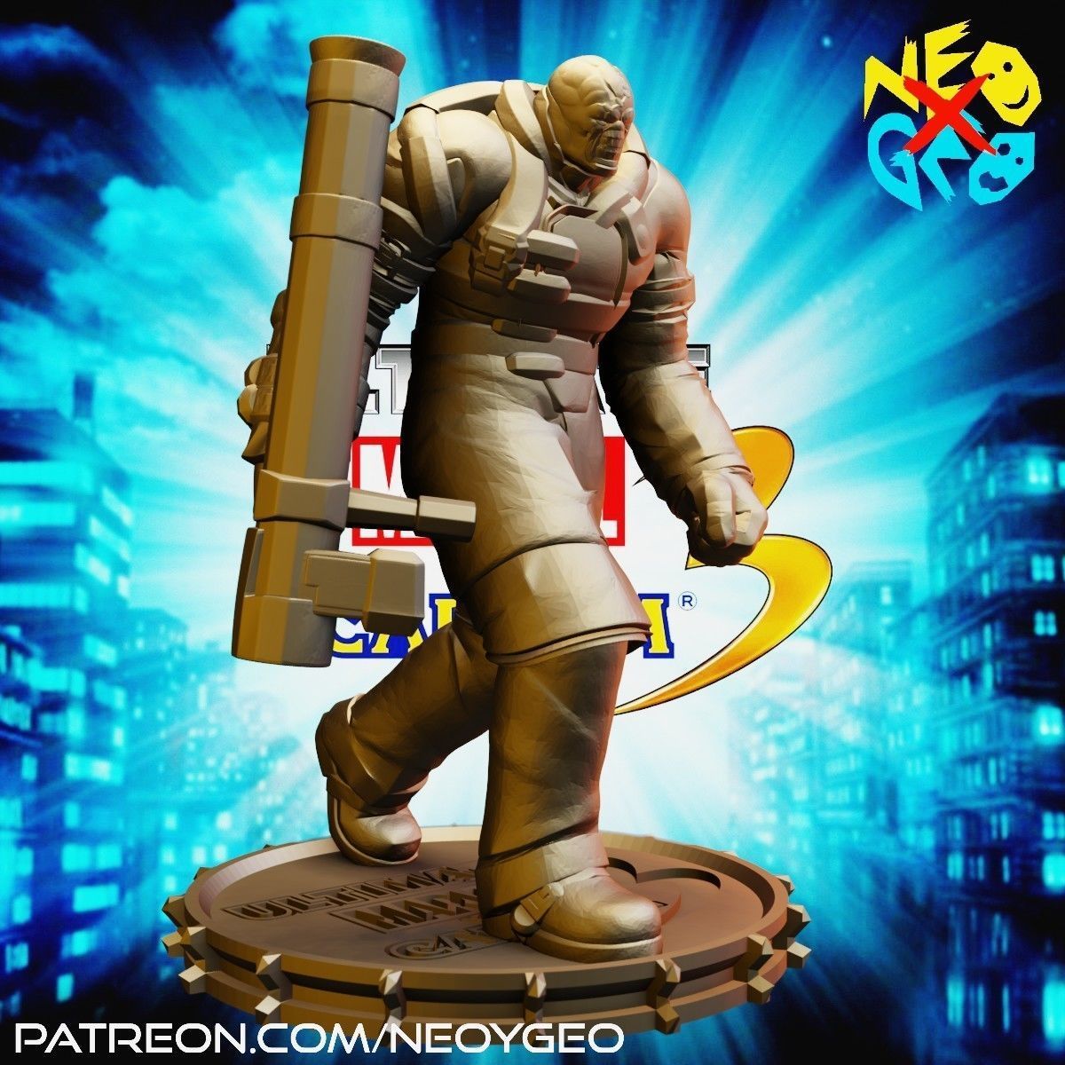 NEMESIS T TYPE - MARVEL VS CAPCOM 3 - RESIDENT EVIL 3D model 3D ...
