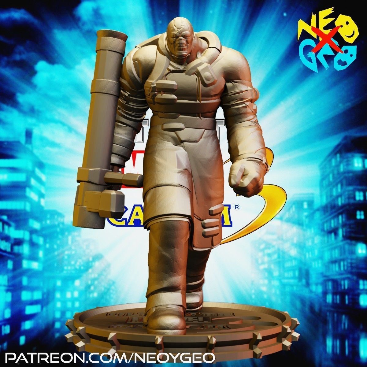 NEMESIS T TYPE - MARVEL VS CAPCOM 3 - RESIDENT EVIL 3D model 3D ...