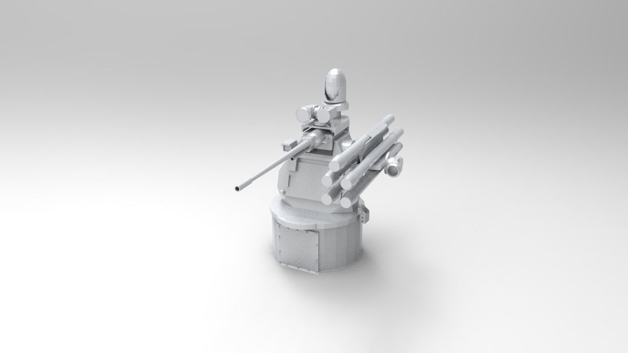 Machinegun Ship type 1 3D model 3D printable | CGTrader