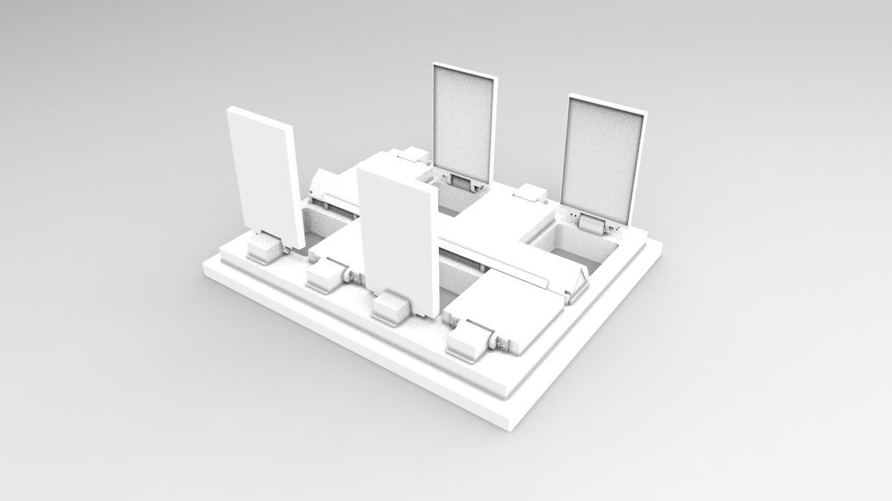 Vertical Launcher Missile Ship 3D model 3D printable | CGTrader