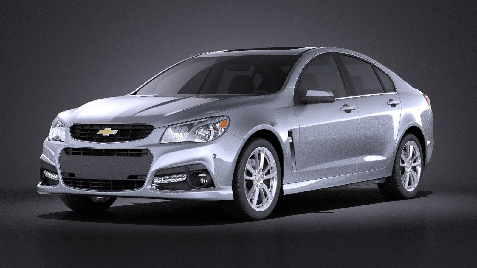Chevrolet SS 2014 VRAY 3D model | CGTrader