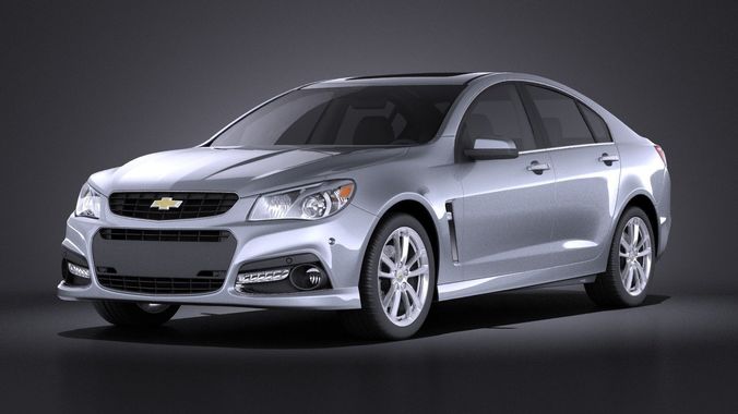 Chevrolet SS 2014 VRAY 3D model | CGTrader