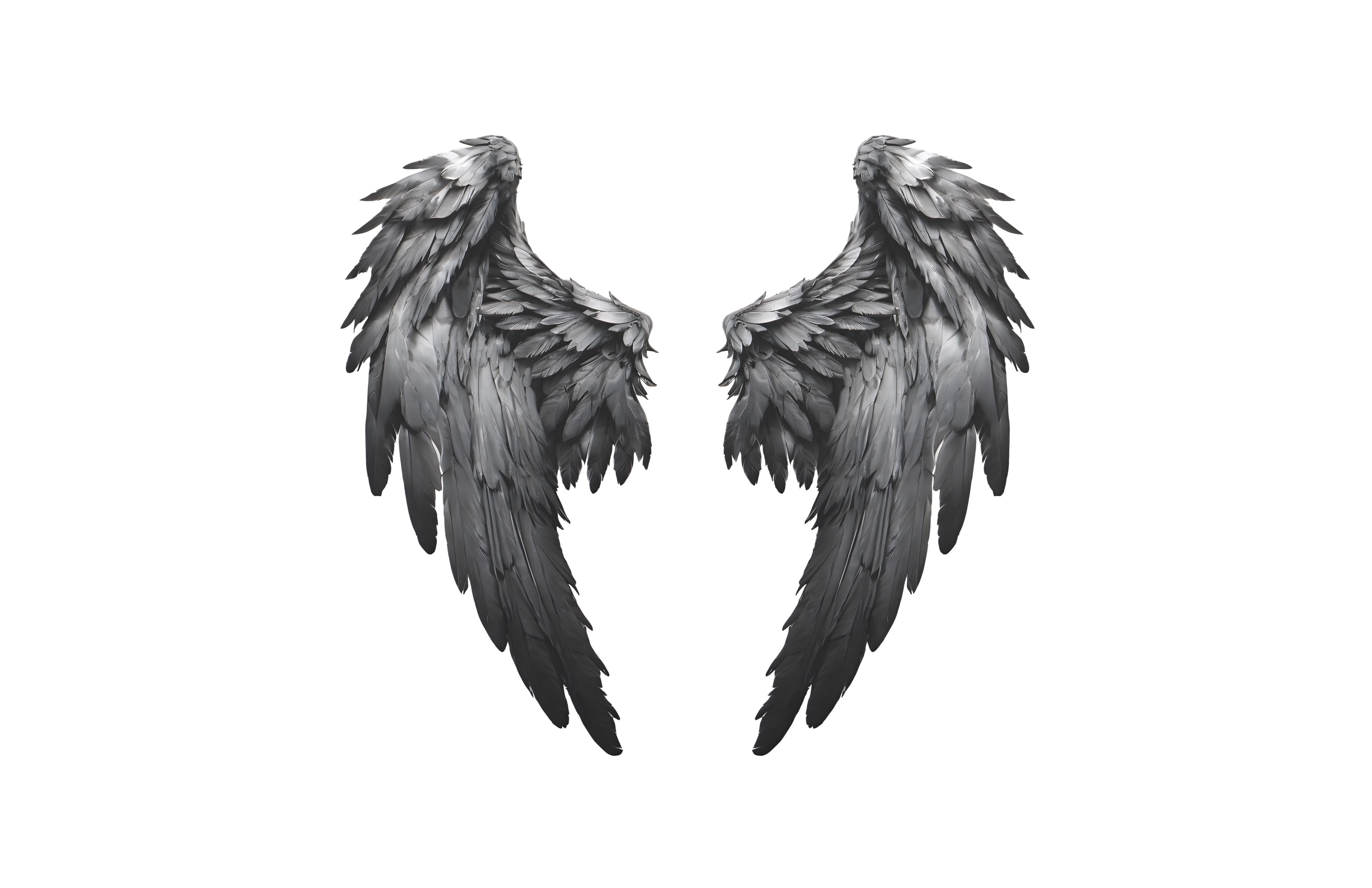 3D model Low Poly Wings v5 001 VR / AR / low-poly | CGTrader