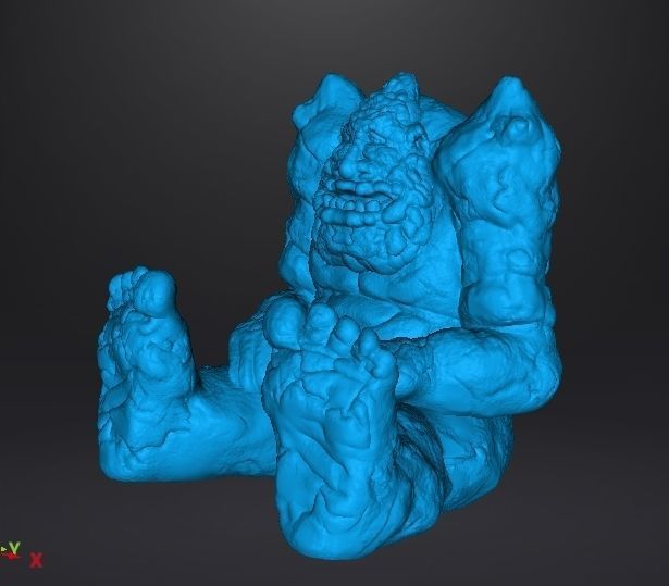 NEVERENDING STORY ROCK BITER PYORNKRACHZARK FIGURE MODEL DND 3D model ...