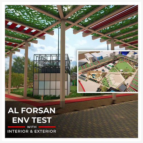 3D model Al forsan VR / AR / low-poly | CGTrader