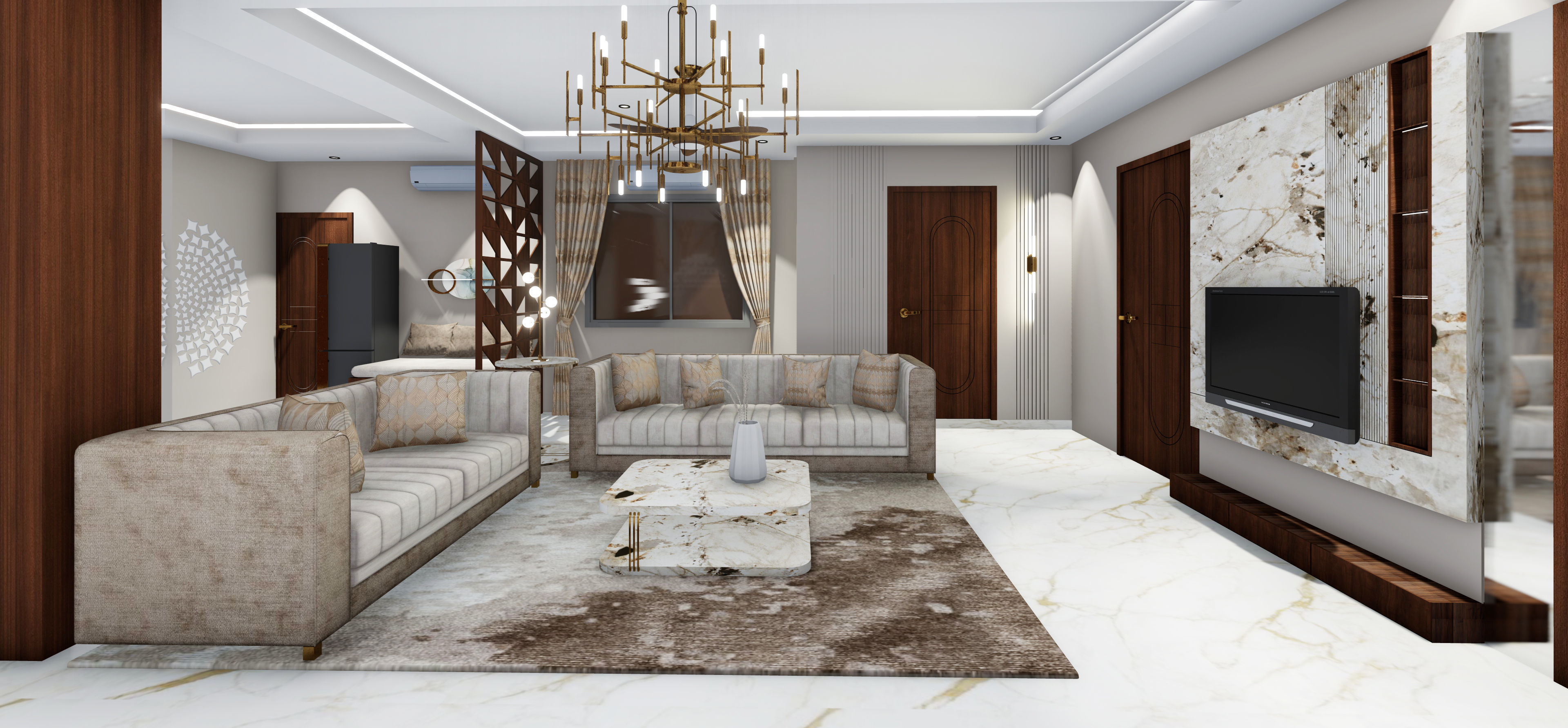DRAWING ROOM free 3D model | CGTrader