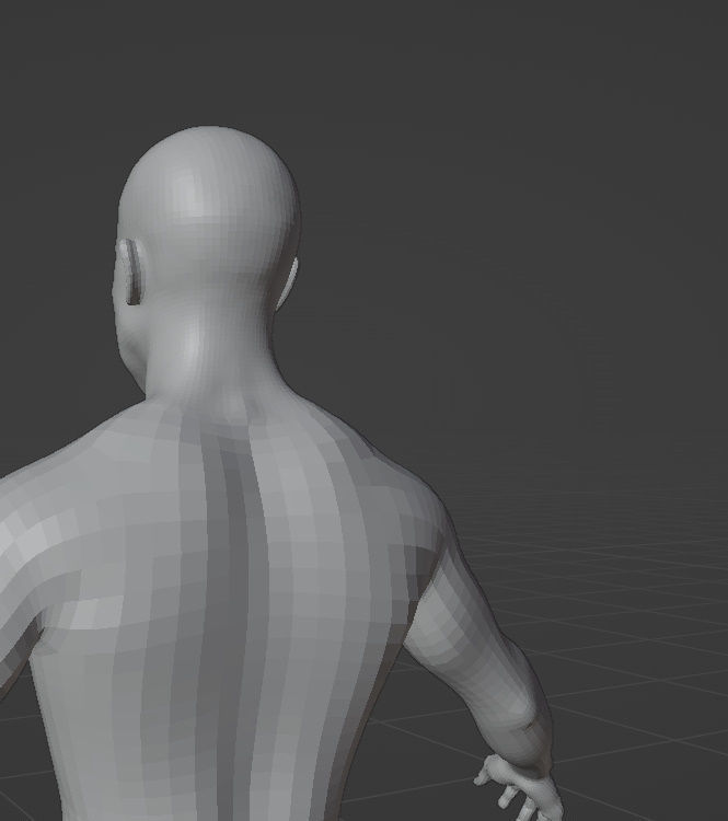 male character Scott base mesh Low-poly 3D model free VR / AR / low-poly 3D model | CGTrader