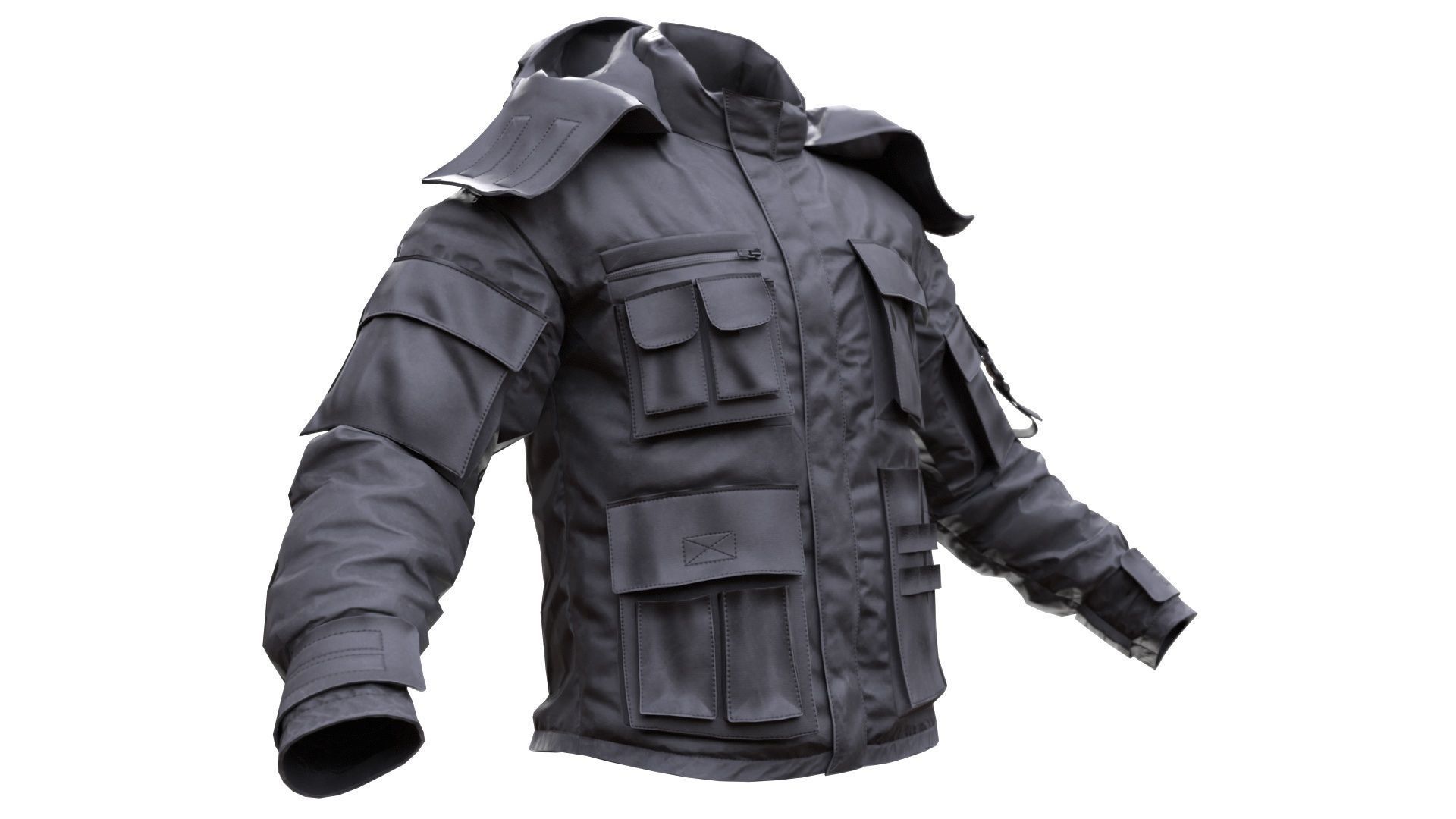 3D model Military Jacket VR / AR / low-poly | CGTrader