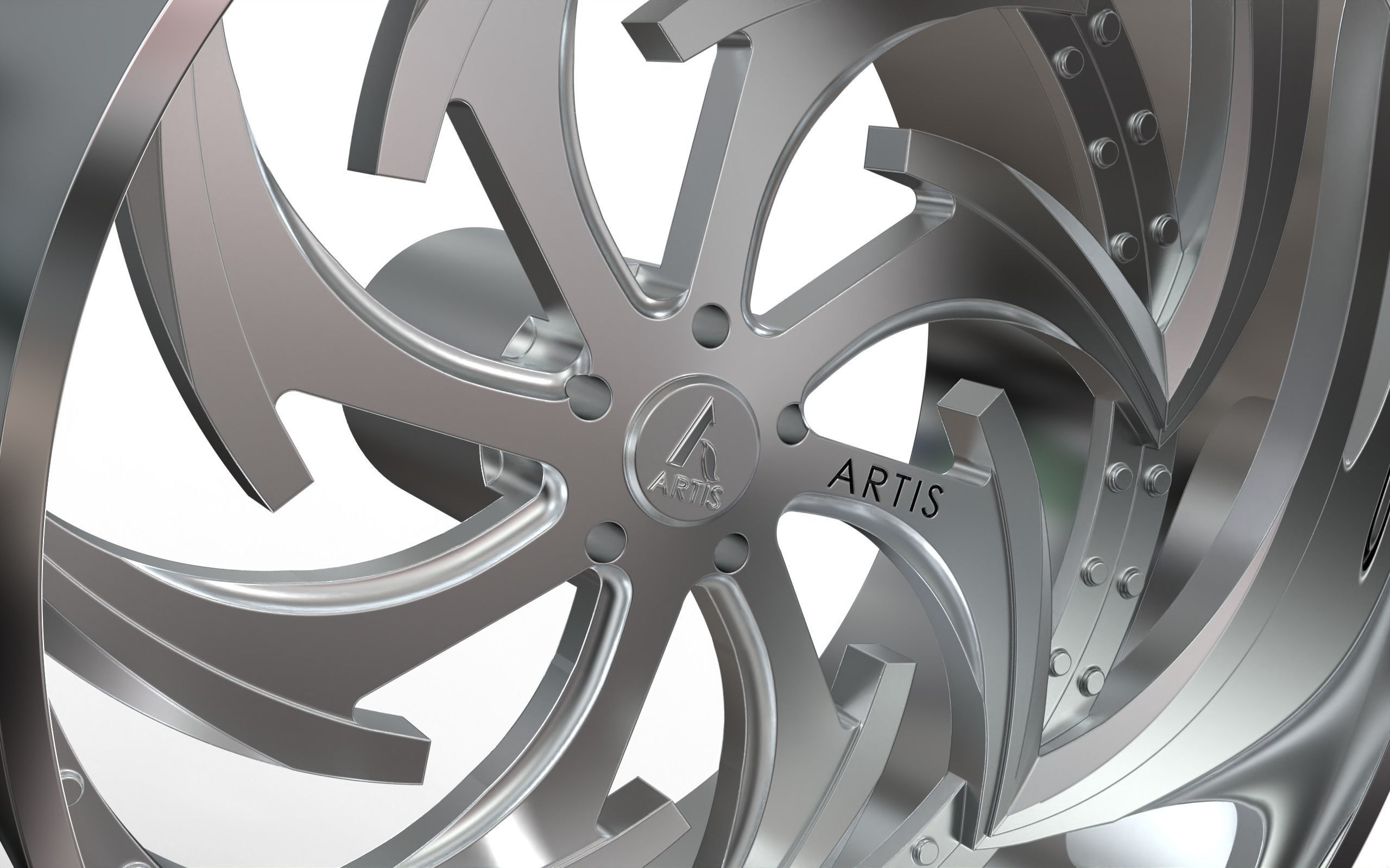 ARTIS FORGED DAGGER WHEEL 3D model 3D printable | CGTrader