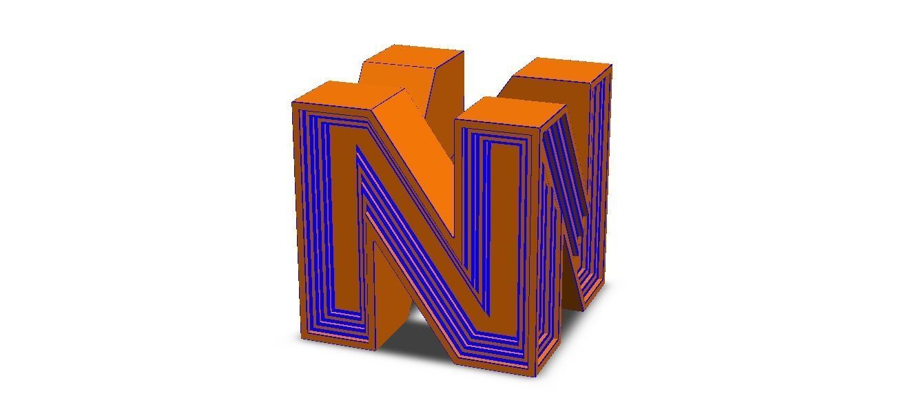 N64 Complex Shape 3D model 3D printable | CGTrader