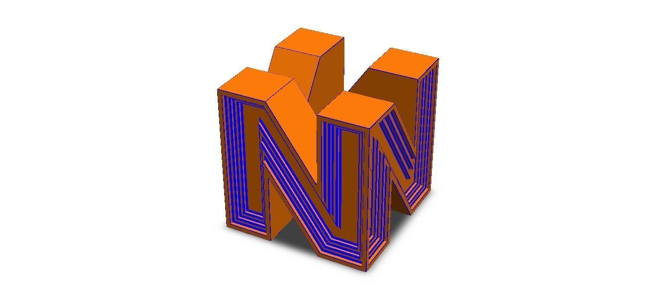 N64 Complex Shape 3D model 3D printable | CGTrader