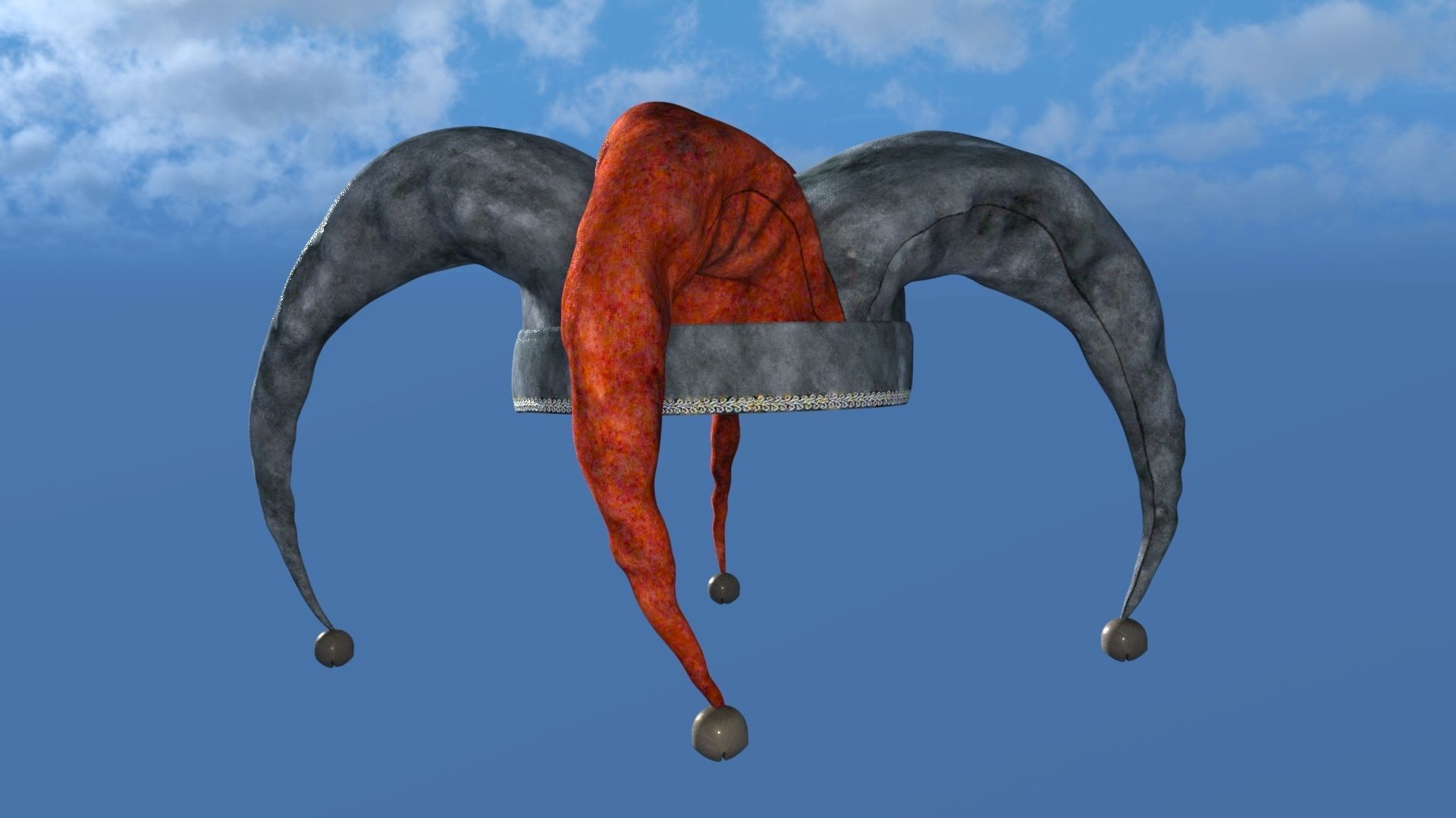 Jester hat carnival 3D model | CGTrader