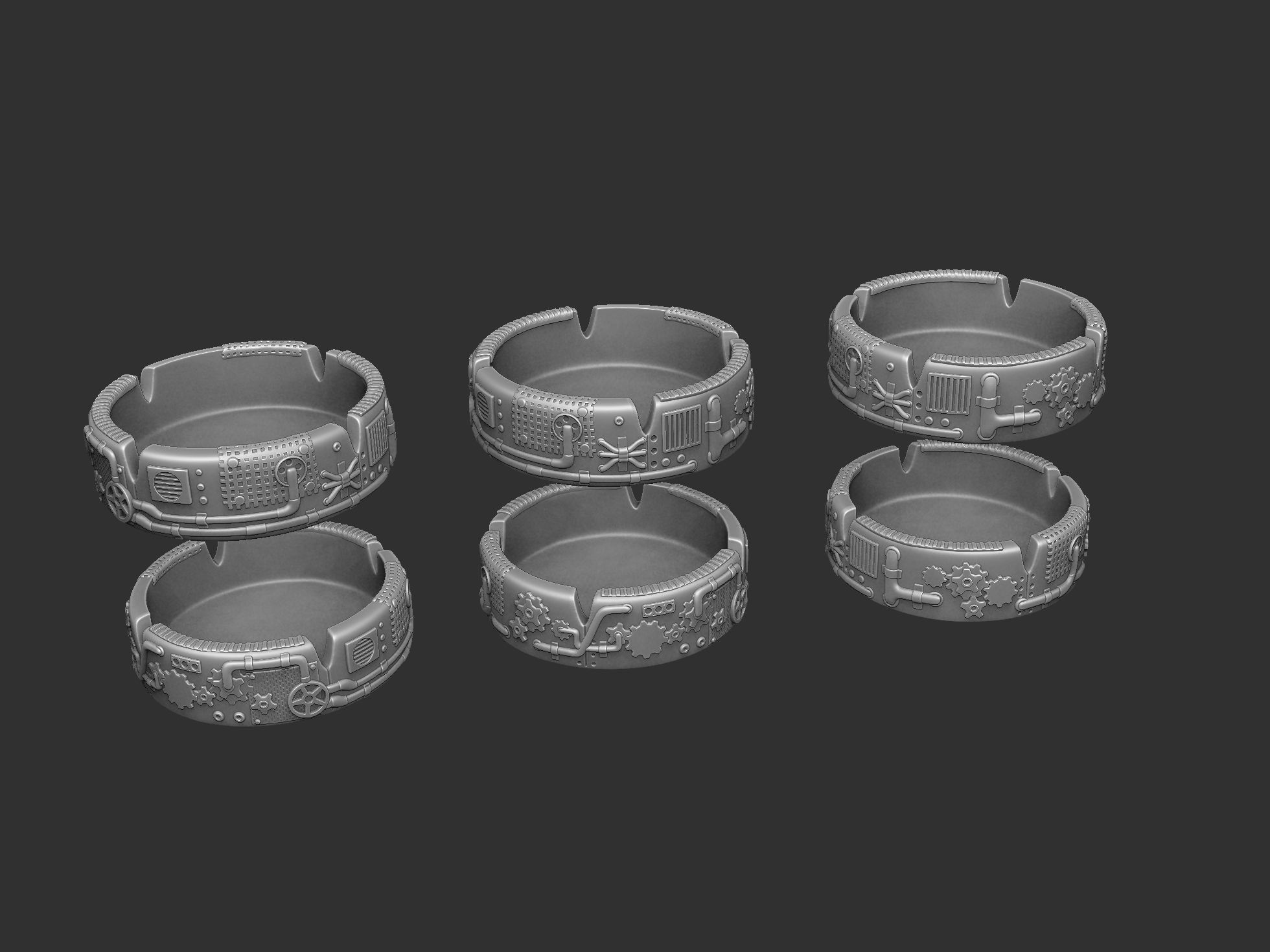 ashtray for 3d print stl 3D model 3D printable | CGTrader