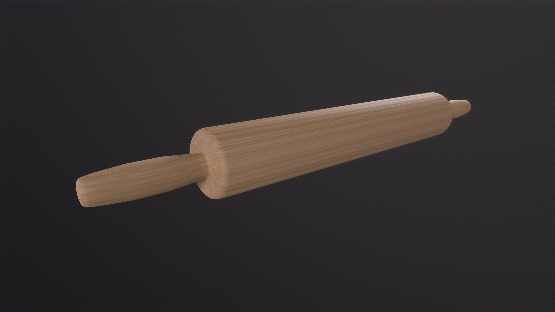 3D model Rolling Pin 3D Model VR / AR / low-poly | CGTrader