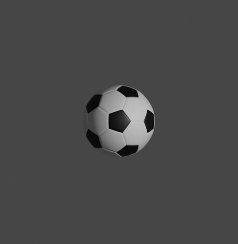 football ball 3D model | CGTrader