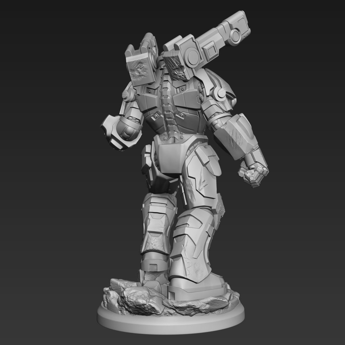 Lex Luthor War machine Superman STL 3d printing colllectibles 3D model ...