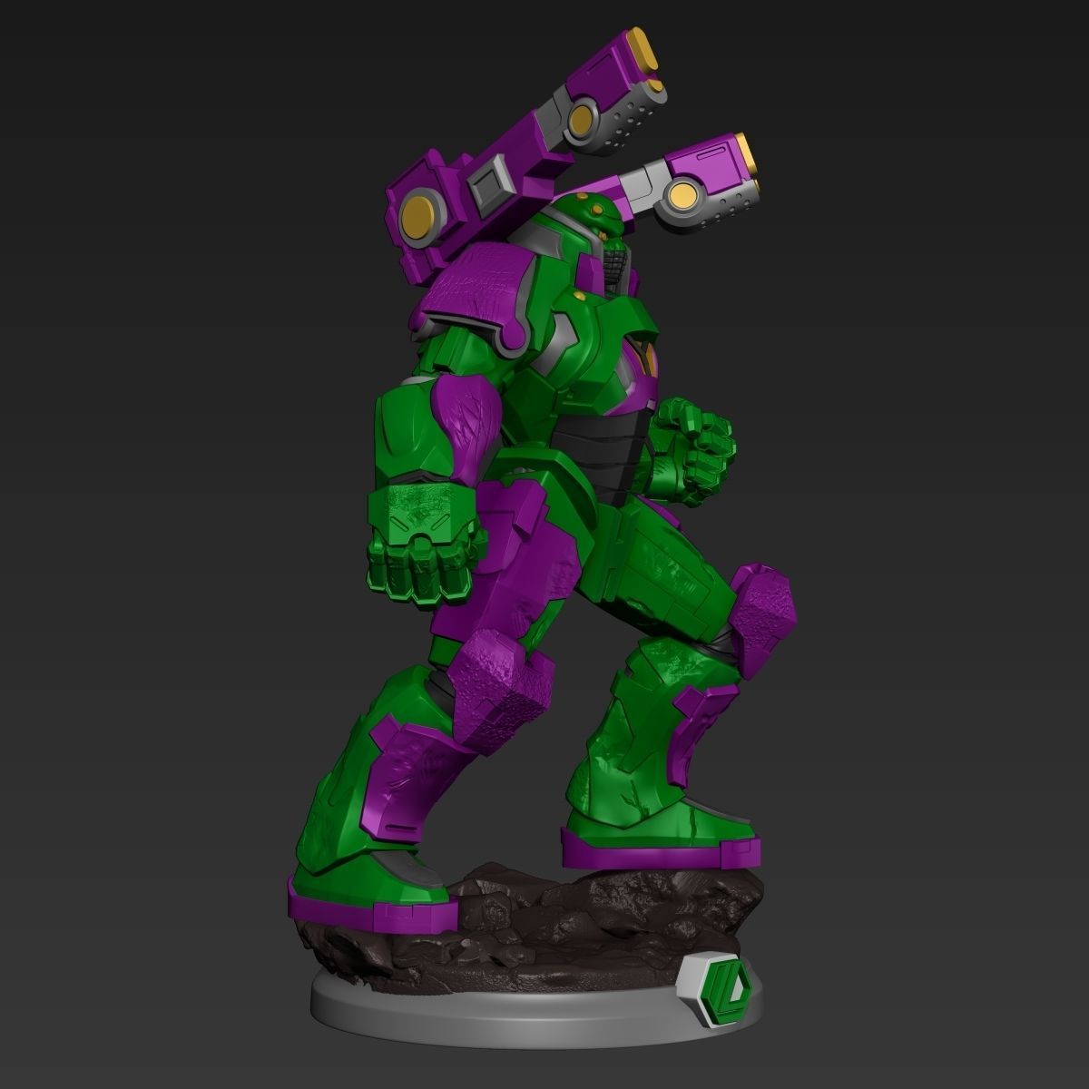 Lex Luthor War machine Superman STL 3d printing colllectibles 3D model ...