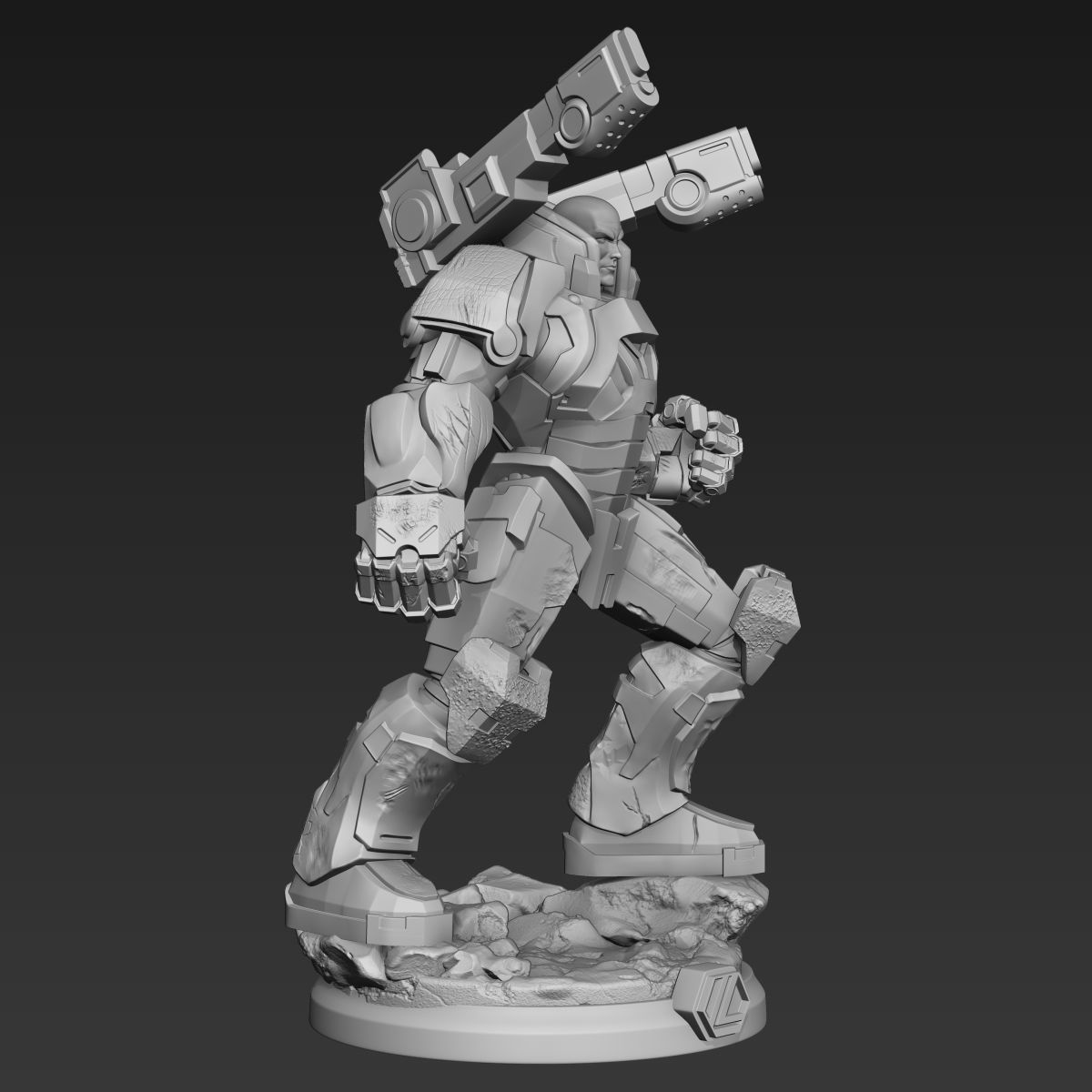 Lex Luthor War machine Superman STL 3d printing colllectibles 3D model ...