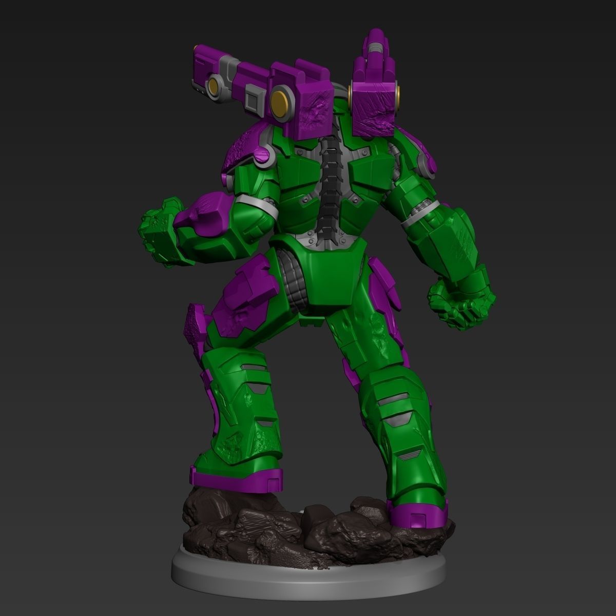 Lex Luthor War machine Superman STL 3d printing colllectibles 3D model ...