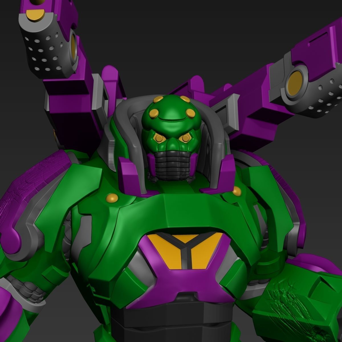 Lex Luthor War machine Superman STL 3d printing colllectibles 3D model ...