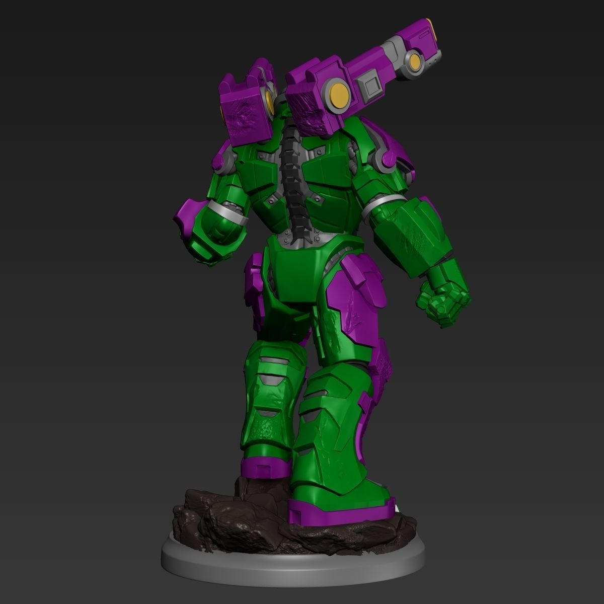 Lex Luthor War machine Superman STL 3d printing colllectibles 3D model ...